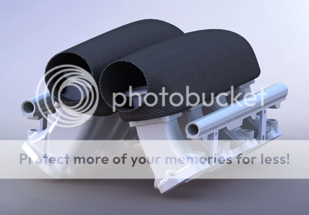 LS7/LS3 Carbon Fiber Intake Manifold +52 tq/56 hp - Camaro5 Chevy ...