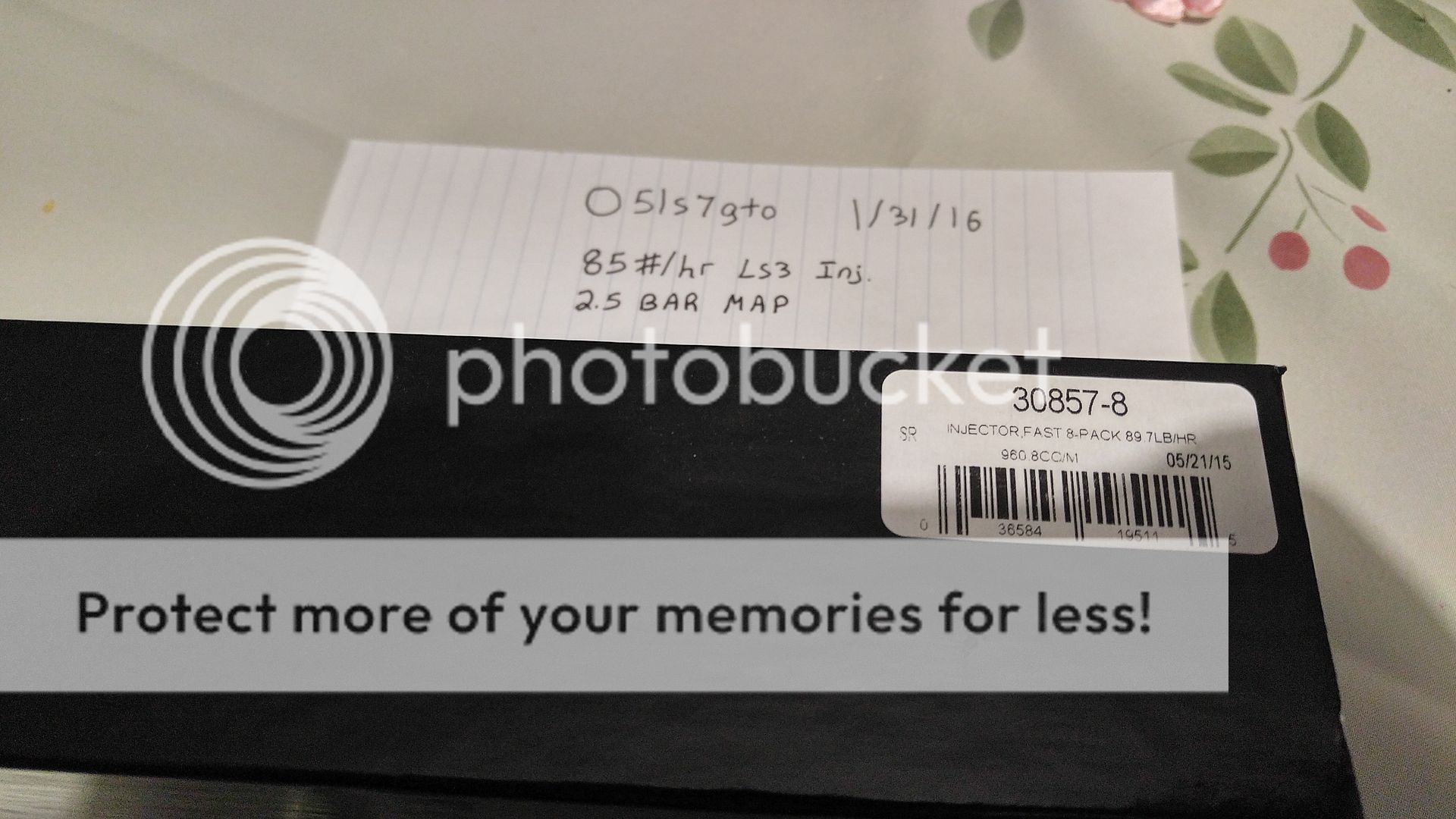 FAST LS3 85lb/hr Injectors, DPE 2.5 BAR MAP Sensor | LS1GTO Forums