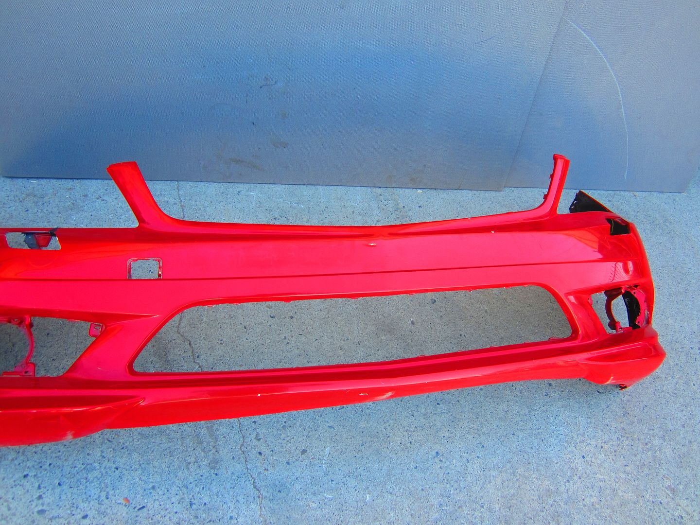 MERCEDES C CLASS FRONT BUMPER COVER AMG 2008 2009 2010 11 OEM ...